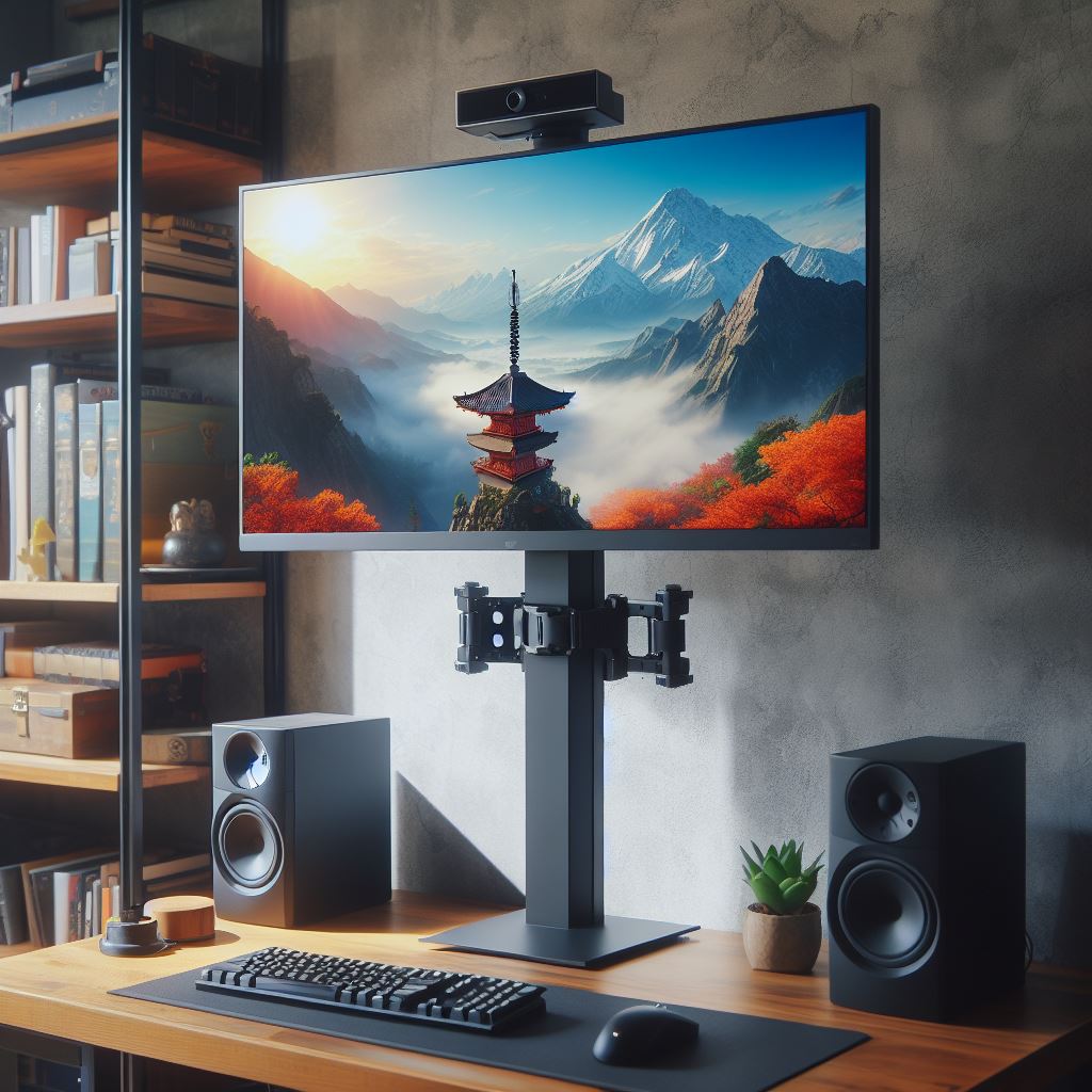 Pillar Monitor Mount – CONDOMOUNTS