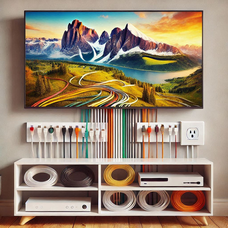 Cable Management Tips for a Clean and Clutter-Free Wall-Mounted TV ...