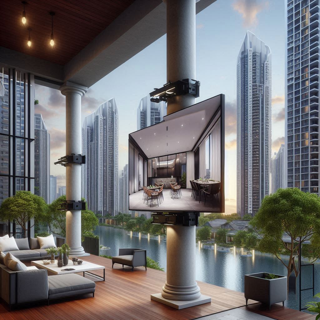 Condomounts: The Ultimate Solution for Pillar TV Mounting in Outdoor S ...