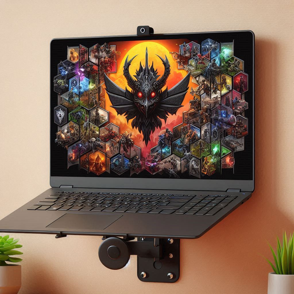 Achieve your dream tidy workspace with our newest product: Laptop / Mo ...