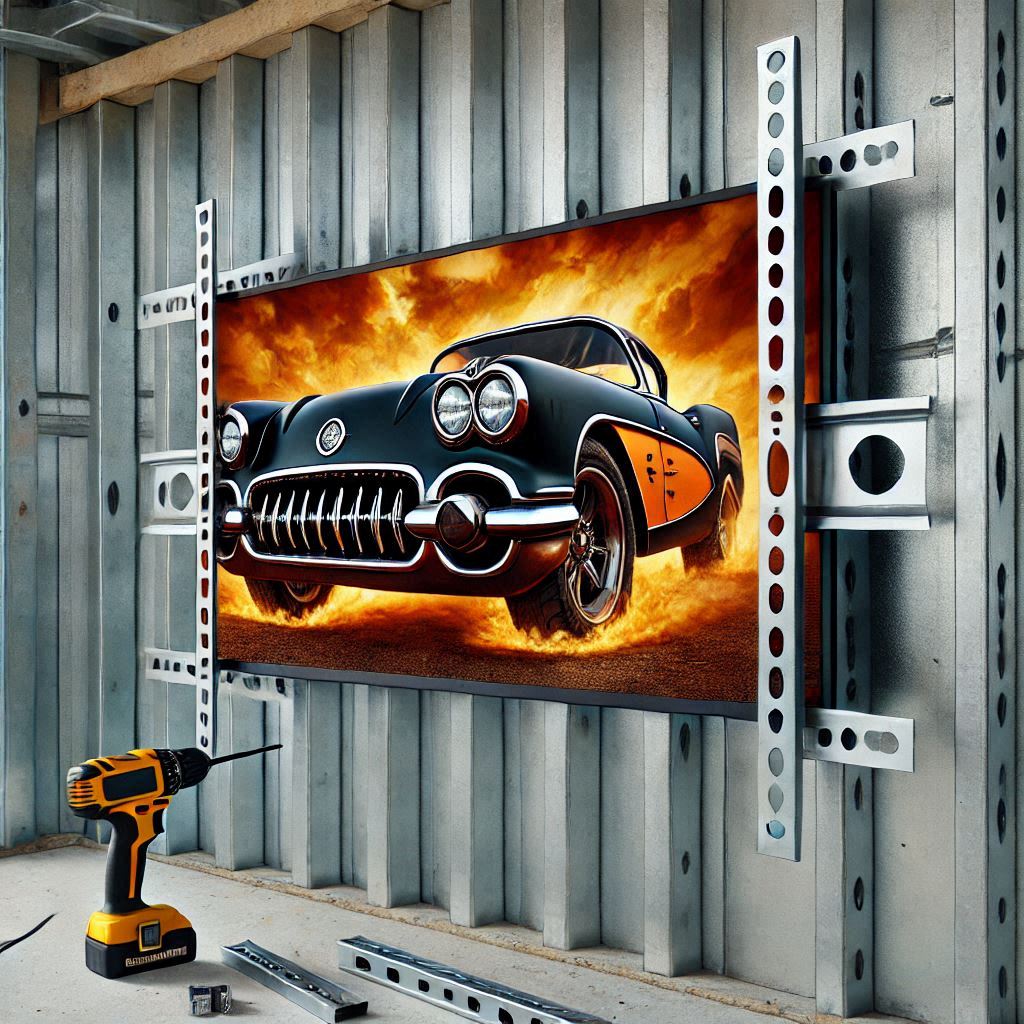 Metal Stud Walls? Here’s How to Safely Mount Your TV – CONDOMOUNTS