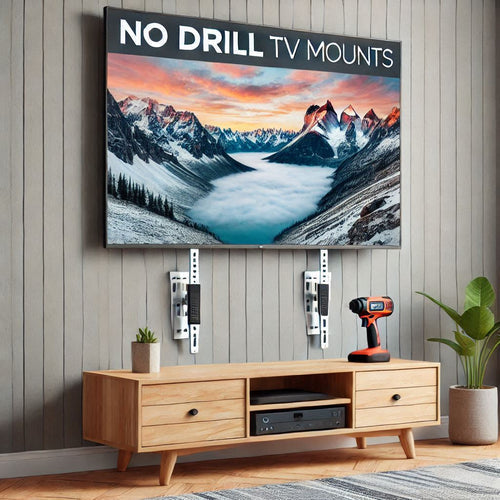 No Drill TV Mounts: The Easiest Way to Mount a TV Without Damaging You ...