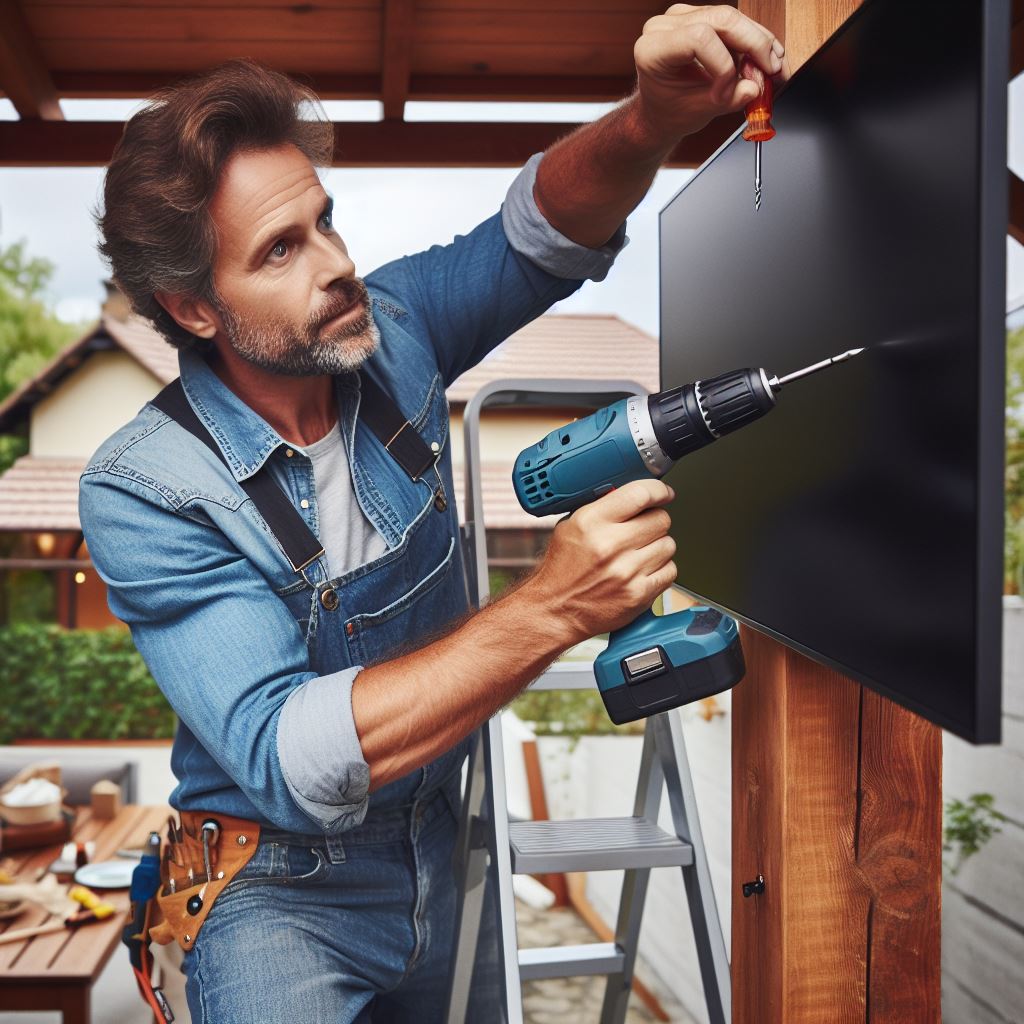 Unmounting TV From Pillar – CONDOMOUNTS