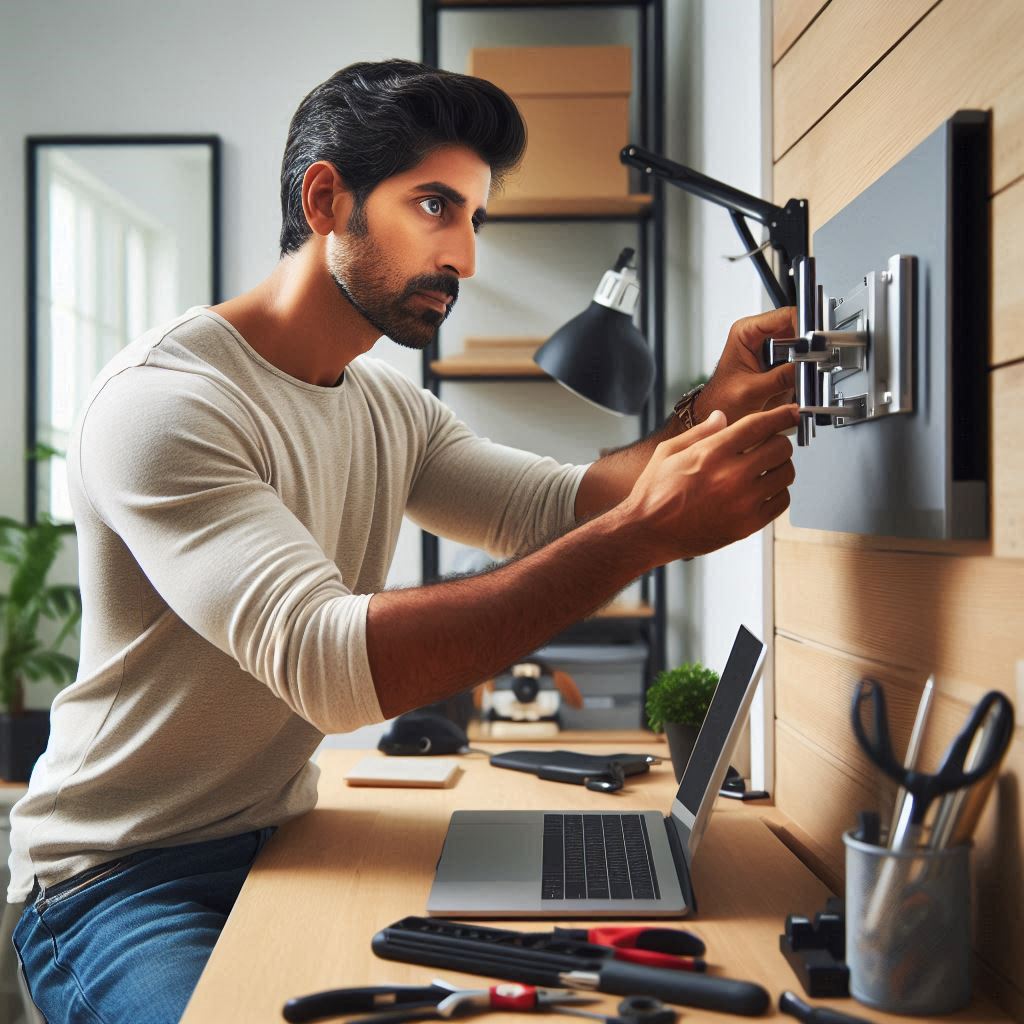 Installing our Laptop Wall Mount has never been easier! – CONDOMOUNTS