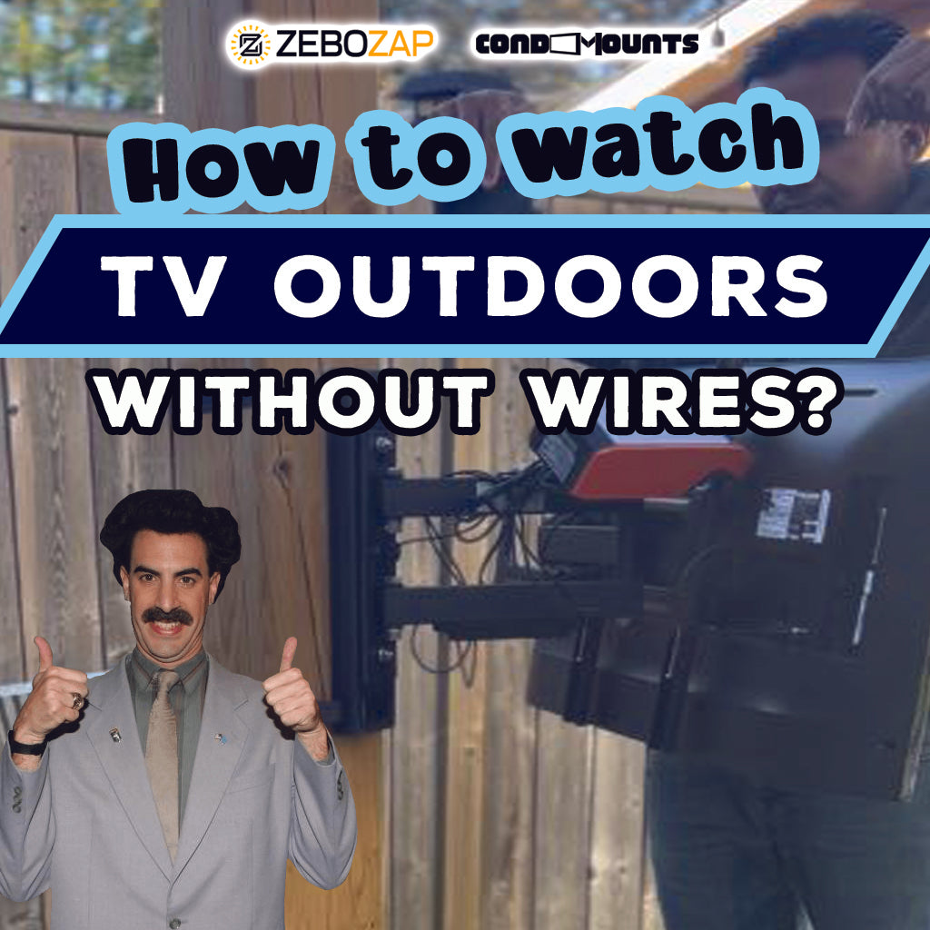 Unleashing the Freedom: Outdoor TV Watching without Wires! – CONDOMOUNTS