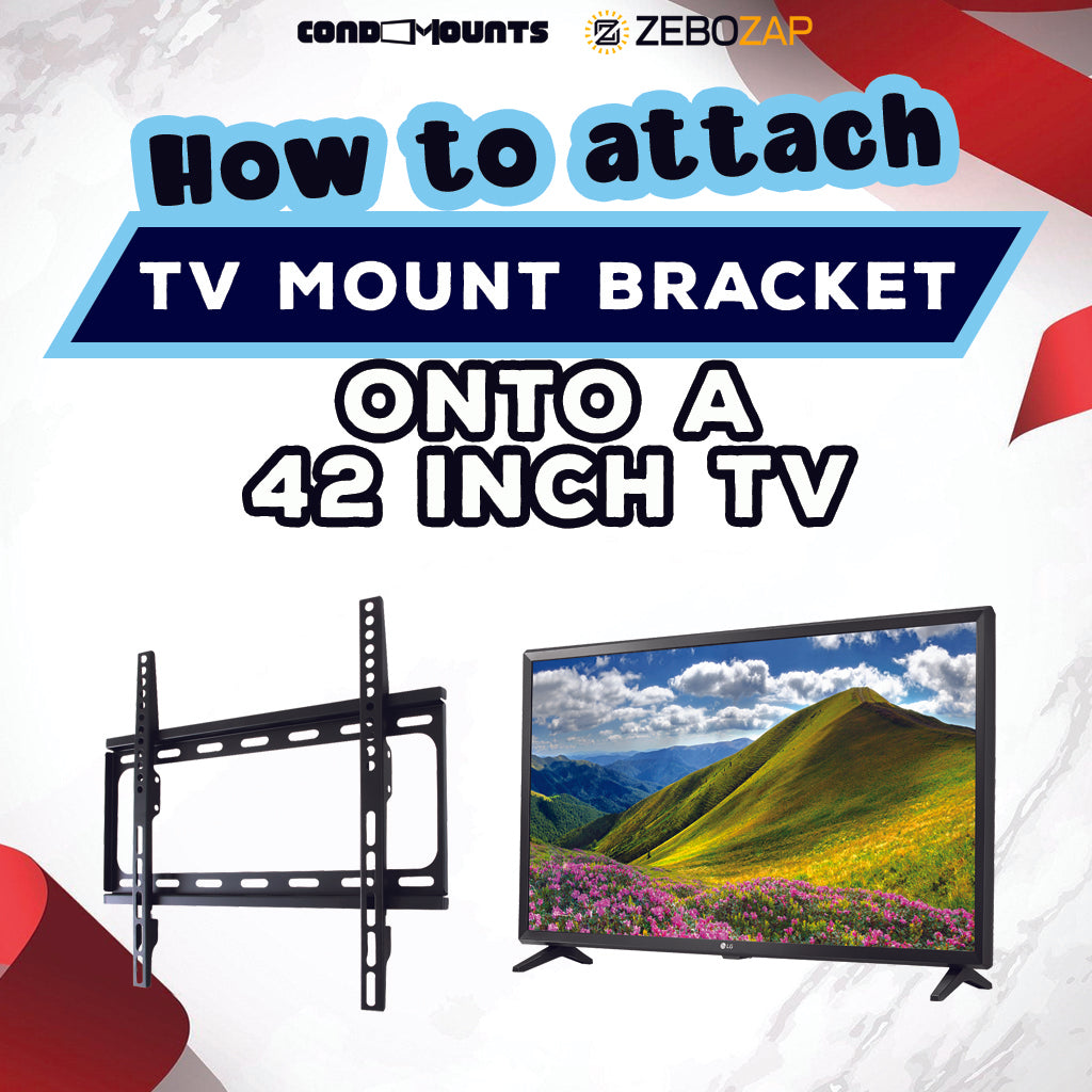 Step-by-Step Guide: Attaching Zebozap's TV Mount Bracket to Your TV ...