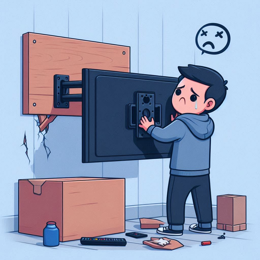 How to Unscrew TV Wall Mount That is Stuck to the Wall? – CONDOMOUNTS