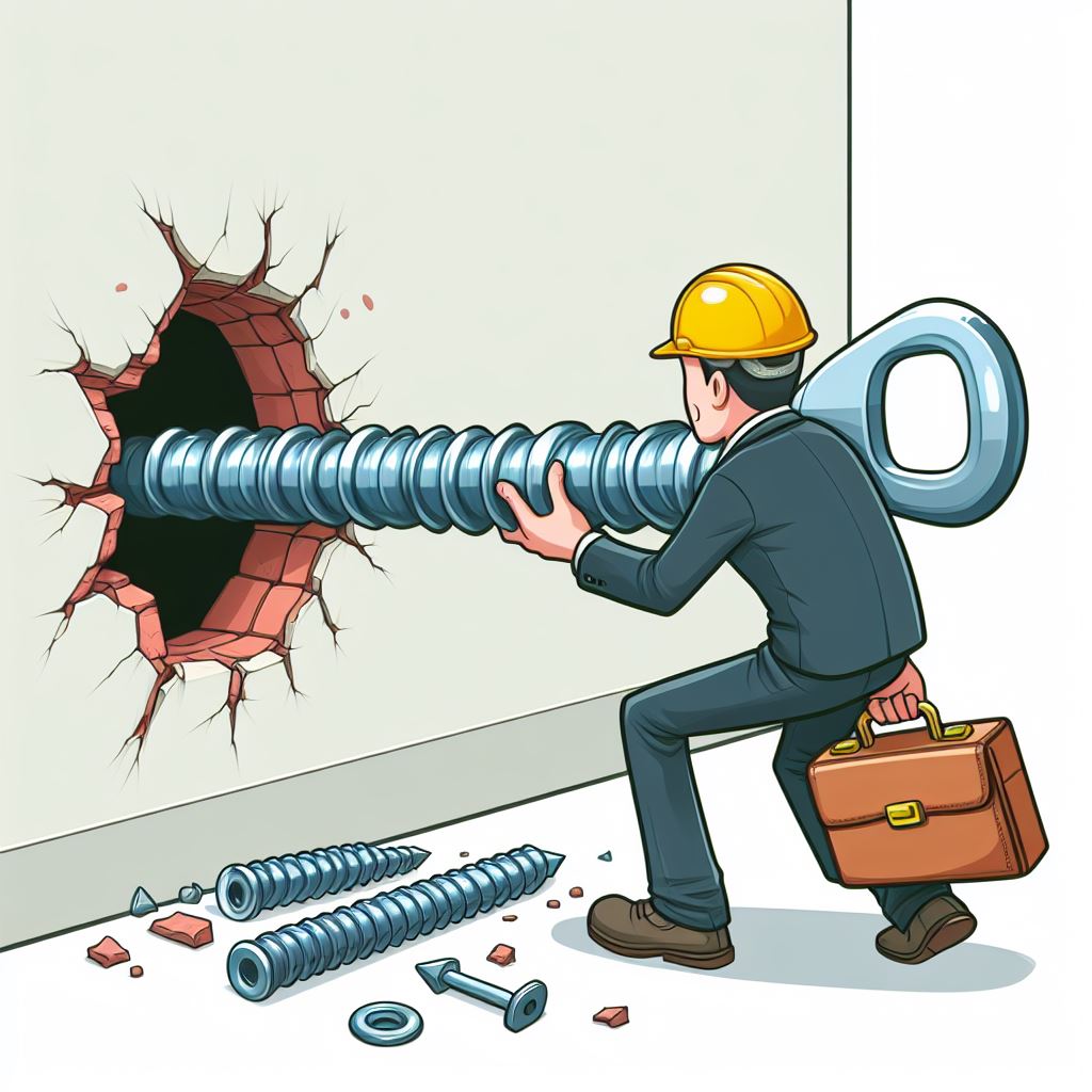 How to Use a Hollow Wall Anchor for TV Mounting on Studless Walls ...