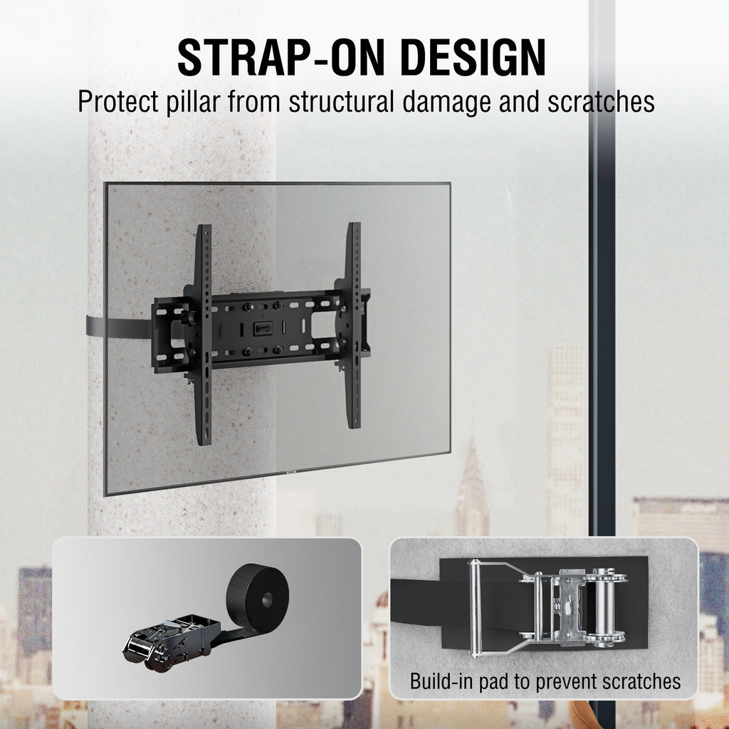 ZeboZap NO Drill Outdoor Pillar TV Mount – CONDOMOUNTS